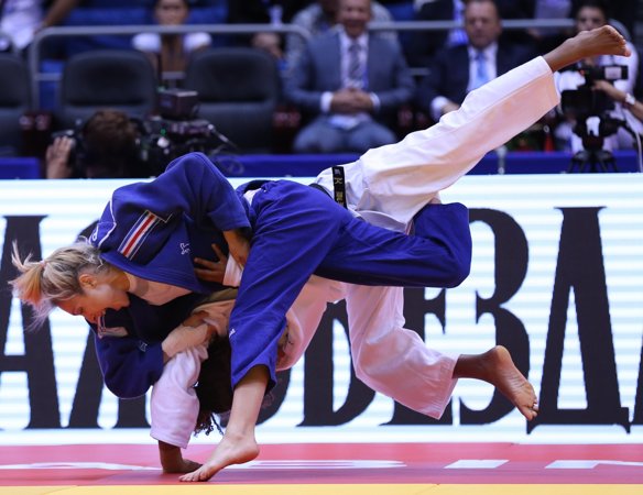 Automne Pavia remporte le bronze aux Championnats du monde de judo!